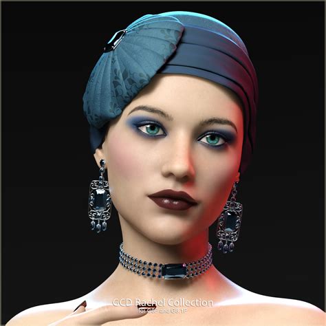 Gcd Rachel Collection For G8f And G81f 3d Figure Assets Rpublishing