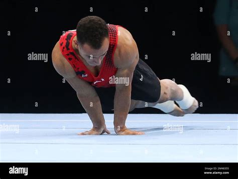 Asil Adem Of Turkey During The Mens Floor Exercise Final At The European Championships Munich