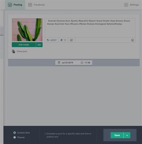 Scheduled Posts Editing