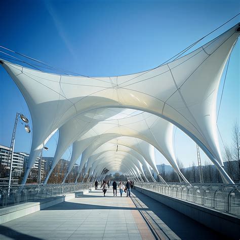 Urban Tensile Bridges 3 Parametric Architecture