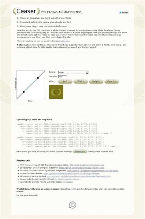 Another Great Tool For Generating Cubic Bezier Transition Timing