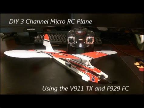 CHEAP DIY Homemade Micro RC Plane YouTube