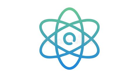 Atom Particle Outline Science Research Energy Vector Design