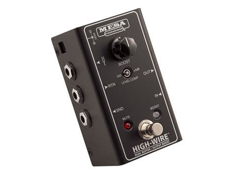 mesa boogie high wire dual buffer and boost gino guitars