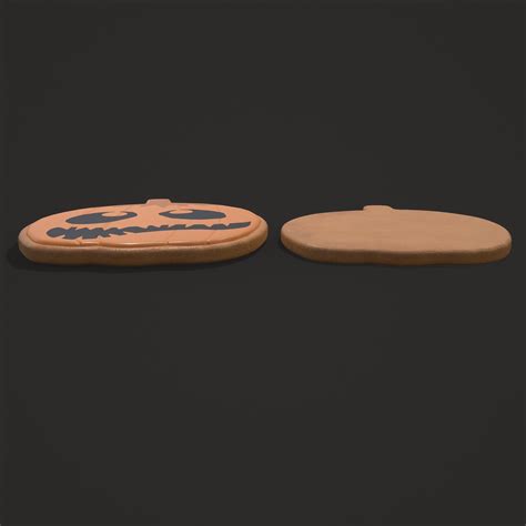 Pumpkin Cookie Teeth Face 3d Model By Get Dead Entertainment