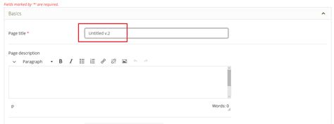 How To Create A Page In EPortfolio ICTO FAQ