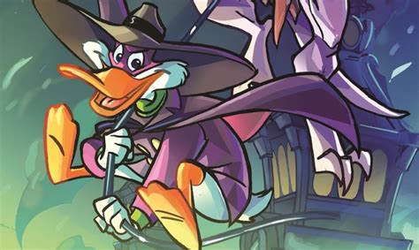 Icv2 Dynamite Plans First Ever Darkwing Duck Gargoyles Crossover
