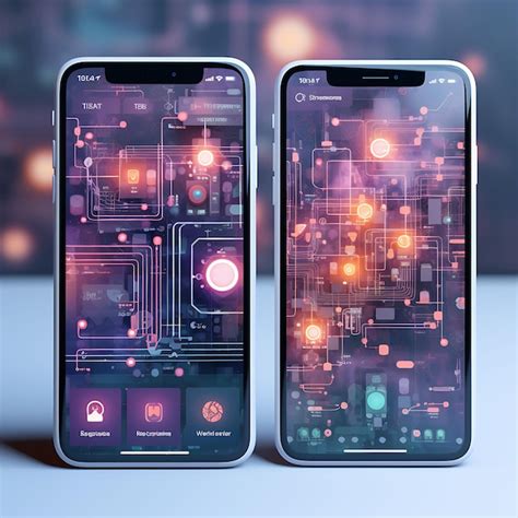 Premium Photo Mobile App Layout Design Of Coding Education Block