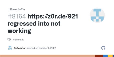 Z0rde921 Regressed Into Not Working · Issue 8164 · Ruffle Rs