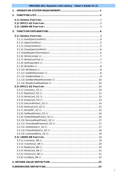 Dll Manual Rfid Shop