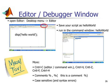 Ppt Introduction To Matlab And Data Analysis Powerpoint Presentation