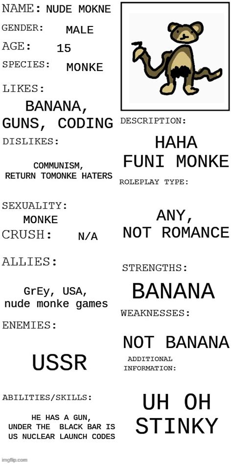 Updated Roleplay OC Showcase Imgflip