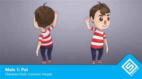 Unity Asset Character Pack Common People Services Mapcore