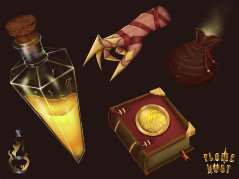 Create 2d Game Assets Props Icons And Objects By Aplashart Fiverr