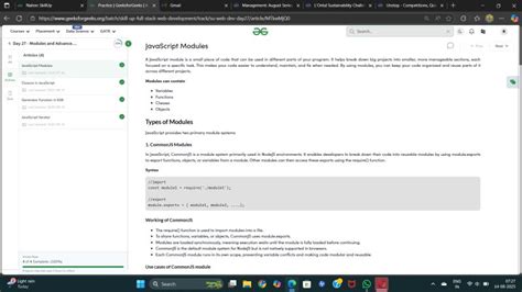 60daystreakchallenge Skillupwithgfg Nationskillup Javascript Webdevelopment Geeksforgeeks