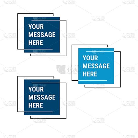 业务数据可视化。简单的信息图表设计模板。抽象的矢量图。素材 花瓣网