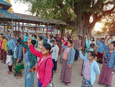 လက်ပံတောင်းတောင်ဒေသ လူထုသပိတ် စစ်ကြောင်း ဖက်ဆစ် စစ်တပ် တော်လှန်ရေး ချီတက် ဆန္ဒပြ Khit Thit Media