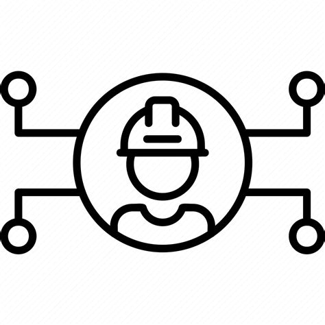 Engineering Engineer Hard Hat Safety Helmet Gear Icon Download