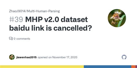 Mhp V Dataset Baidu Link Is Cancelled Issue Zhaoj Multi Human Parsing Github