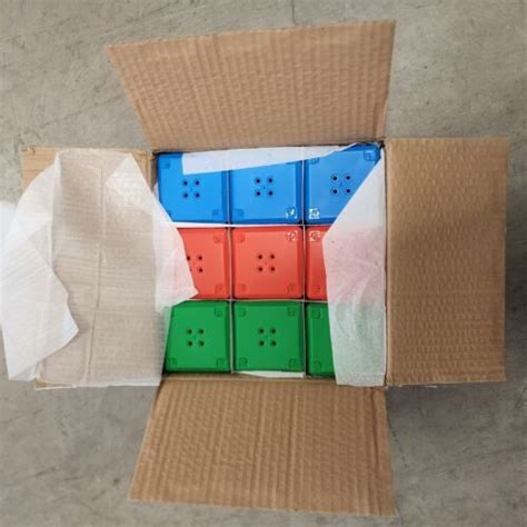 Cube Kit Vex Iq Set 3 Inch Cubes 6 Red 6 Blue 6 Green 18 Pcs 4848549879