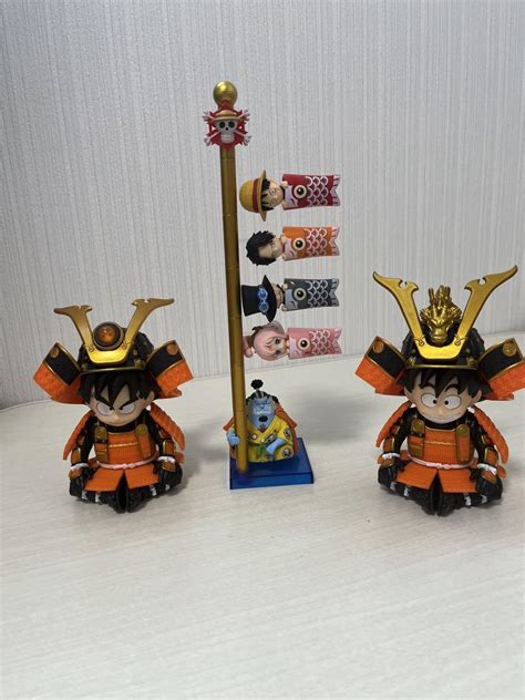 ドラゴンボール 龍球五月人形 ワンピース Wfc鯉幟 セット メルカリ