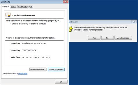 Windows 7 Win 7 Certificate Revocation Information Correct Way To Handle It Super User