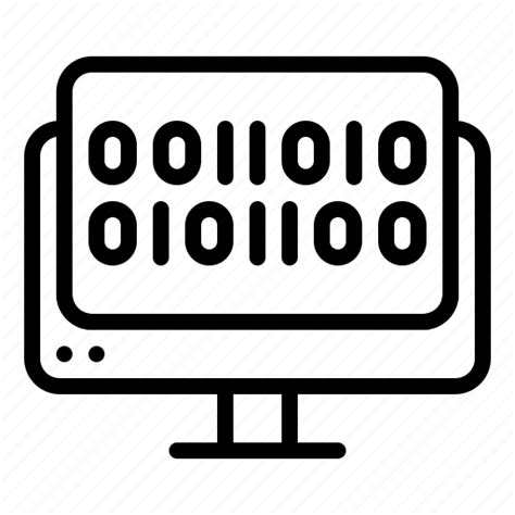 Binary Coding Computer Developer Programmer Icon Download On