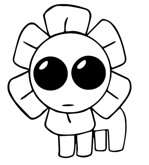 41 Coloring Dandys World The Universe Roblox To Be Printed