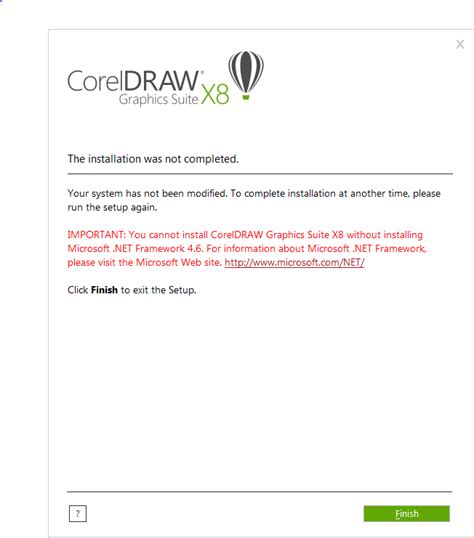 I Cant Istall CorelDraw X In My Computer And I Get The Time Constraints Install CorelDRAW X