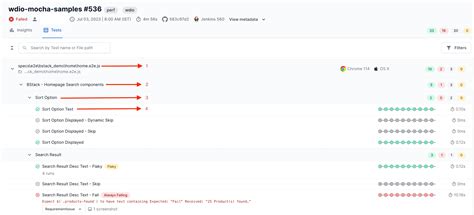 build insights in test reporting and analytics browserstack docs