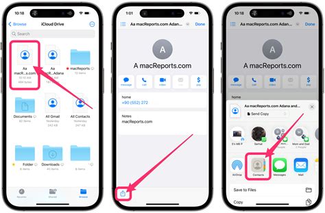 How To Import A Vcard Vcf File Into Iphone Contacts • Macreports