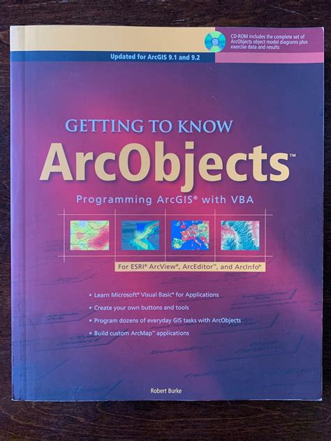 Getting To Know Arcobjects Programming Arcgis With Vba By Robert Burke 2003 Etsy