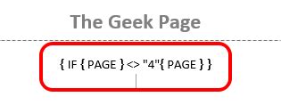 How To Hide A Single Page Number In A Microsoft Word Document