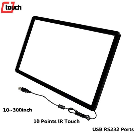 ir infrared touchscreen 23 6 inch touch panels frame advertising floor