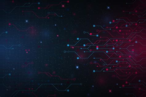 Premium Vector Abstract Modern Technology Circuit Board Texture Background Design