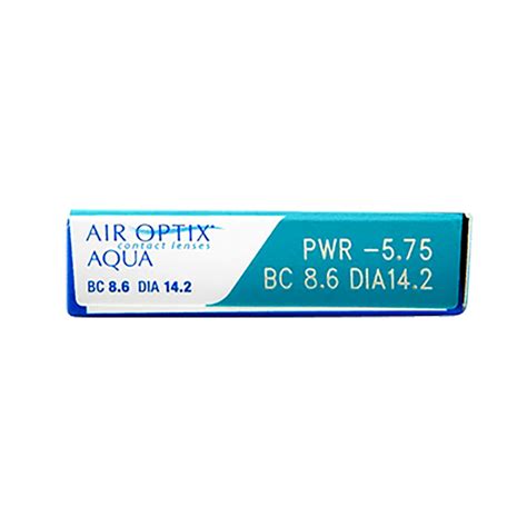 Air Optix Aqua 6'lı Paket | Aylık Numaralı Şeffaf Lens | Konforlu ve ...