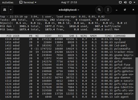 Linux Process Monitoring Using The Ps Pstree Top Commands