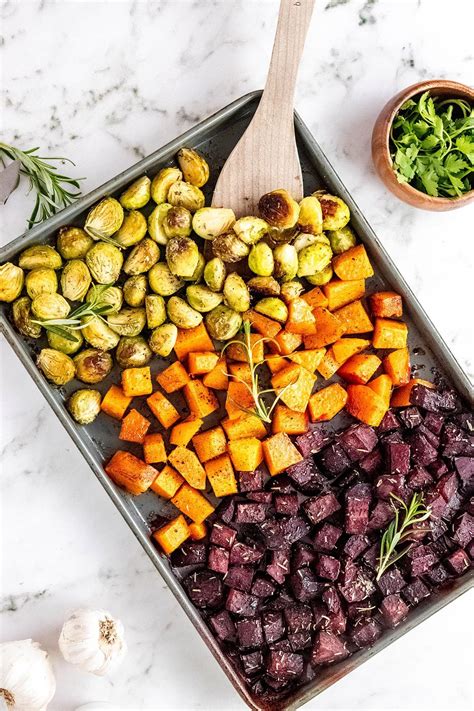 Roasted Fall Vegetables With Brussels Sprouts Tidymom®