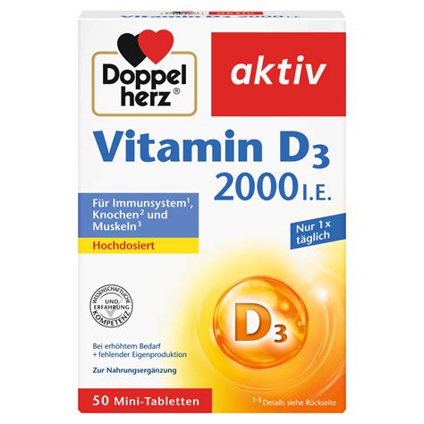 Vitamin D3 2000 I.E.