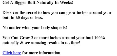 Bigger Butt Exercies How To Make Your Butt Bigger While Decreasing The