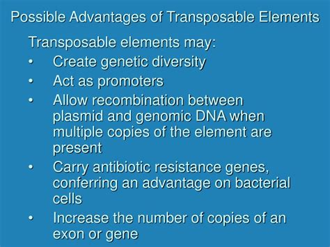 PPT Transposable Elements PowerPoint Presentation Free Download ID 397518