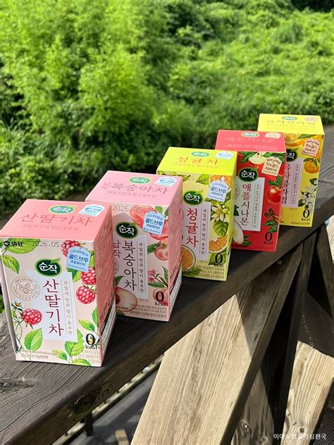 샘표 순작 콜드브루 과일허브티 제로아이스티 추천 네이버 블로그