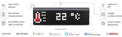 Lametric Time Smart Wi Fi Clock For Home