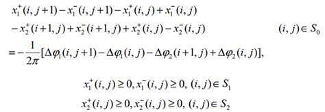 基于最小费用流mcf法的相位解包裹理论与实验验证 含matlab代码最小费用流相位解缠 Csdn博客