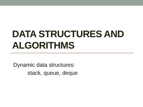 Pdf Data Structures And Algorithmsdmavgtultdsds3pdfstack The