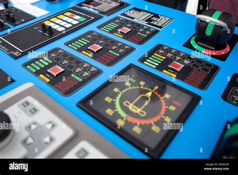 Inside a modern cruise ship bridge navigating in the ocean The Celebrity Eclipse Stock Photo - Alamy