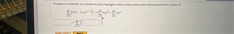 solved proceed as in example 3 ﻿to rewrite the given