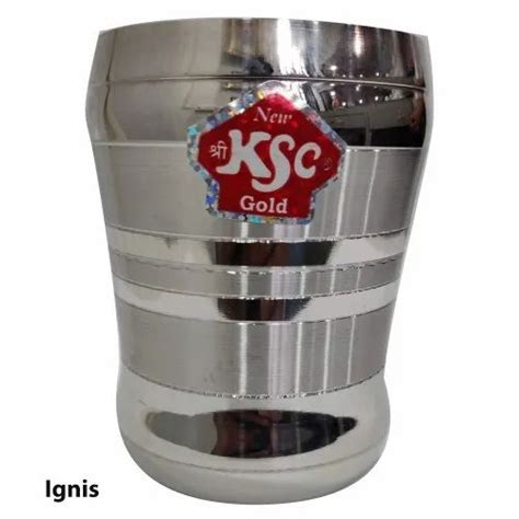Ignis Stainless Steel Glass Material Grade Ss316 Capacity 450ml At