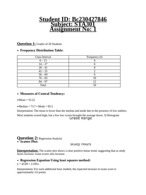Sta301 Assignment Solution Pdf