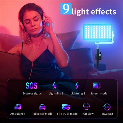 픽셀 G3 평면 패널 Rgb 필 라이트 핸드헬드 사진 카메라 디머블 데스크탑 미니 포켓 램프세트